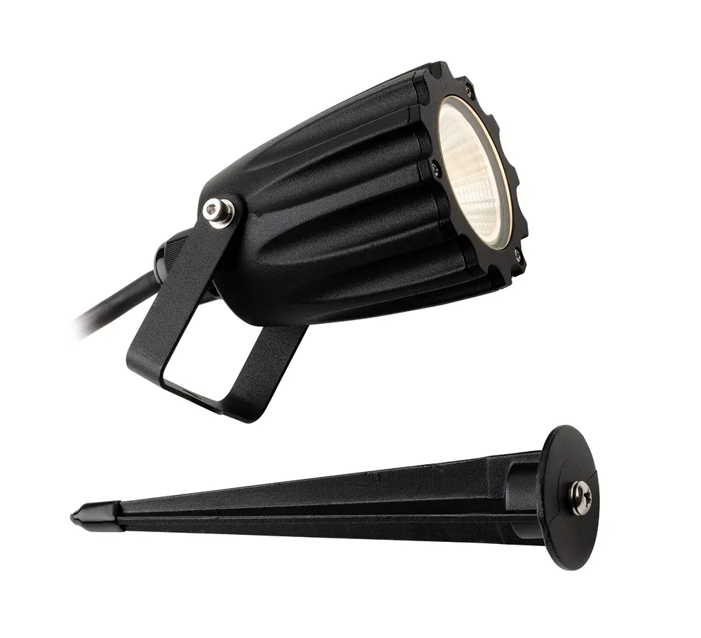 Firstlight 3857BK Marley LED Wall & Spike Light IP65 | outsidelight.co.uk