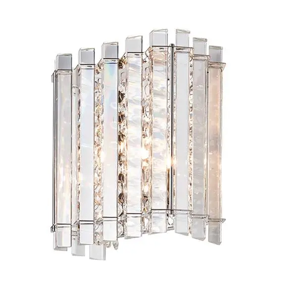 Endon Collection 78700 Hanna Crystal Wall Light | outsidelight.co.uk