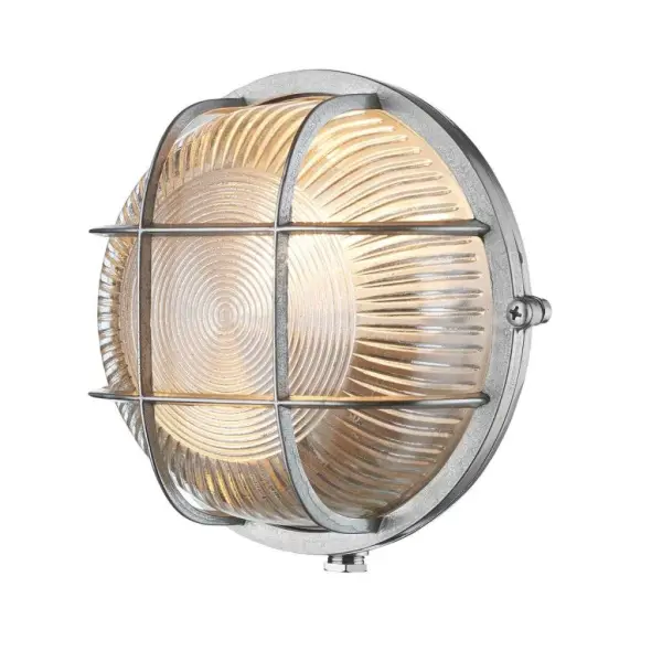 David Hunt Lighting ADM5038 Admiral Round Wall Light Nickel ...