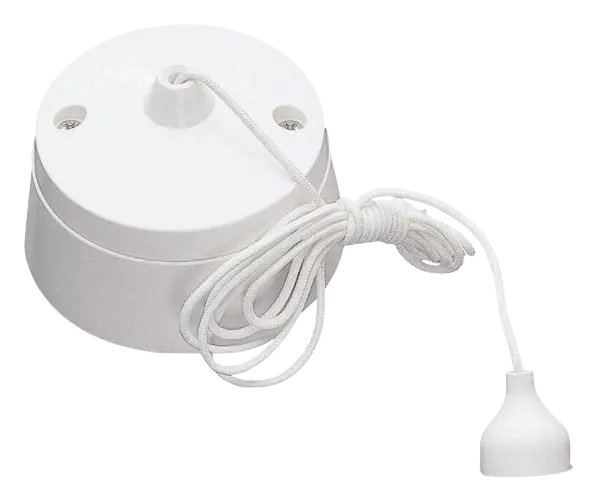 Click PRC009 White 2 Way Pull Cord Switch | outsidelight.co.uk