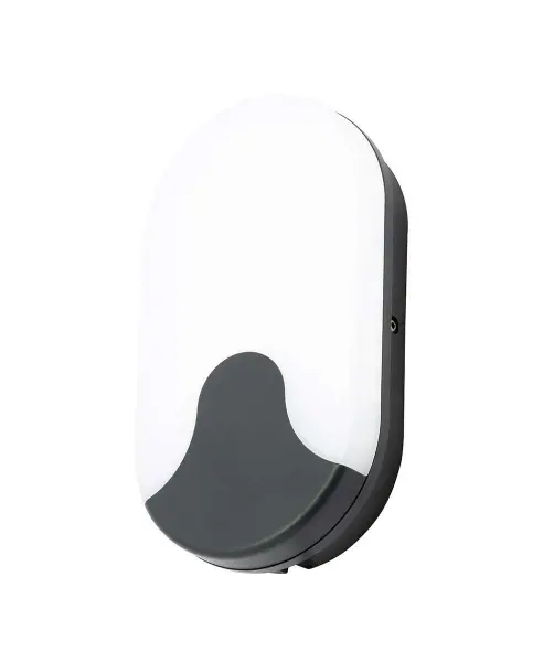 Forum Lighting CZ-34016-BLK Turus Oval Opal Bulkhead CCT Switch IP65 ...