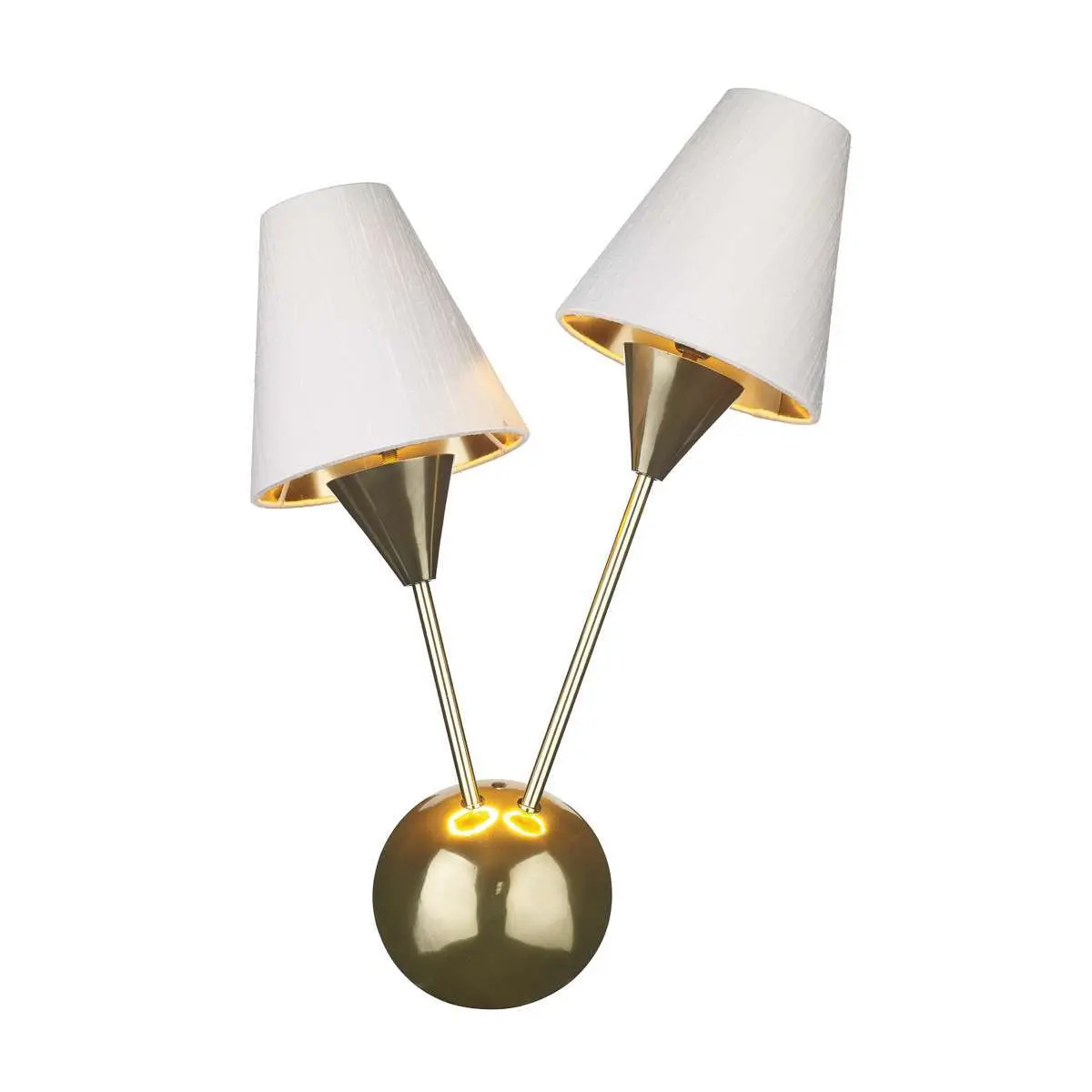 David Hunt Lighting SPU0940 Sputnik Double Wall Light | outsidelight.co.uk