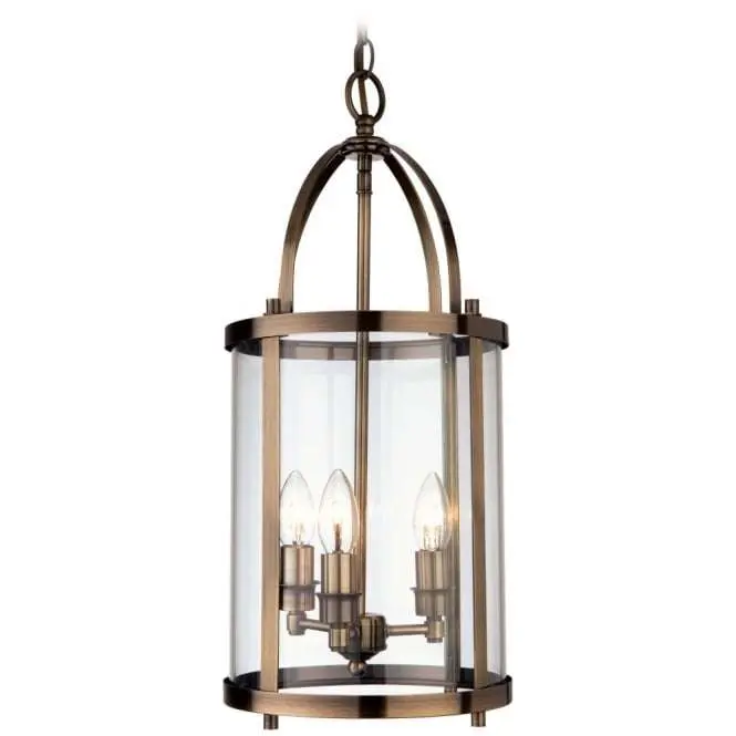 Firstlight 8301AB Traditional Bronze Lantern Light Fitting ...